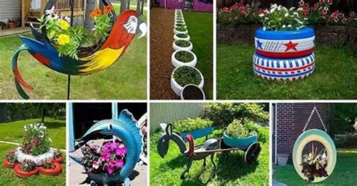 11 grandes ideas para reciclar tus llantas viejas – ideas manualidades